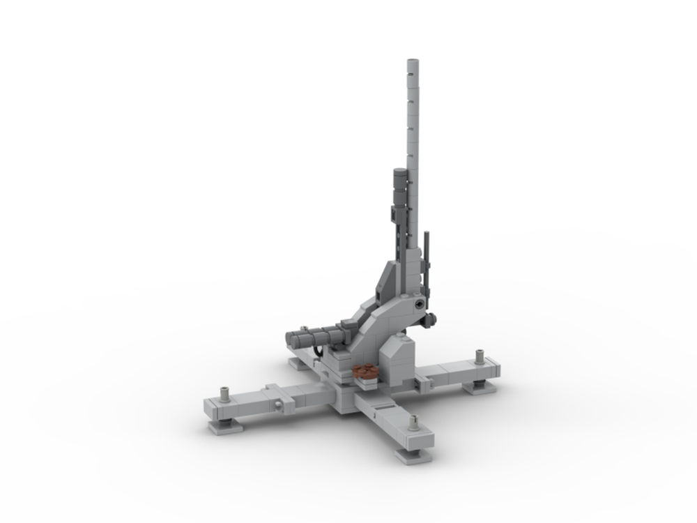 Lego Moc German Ww2 Flugzeugabwehrkanone 36 Moc By Milosch