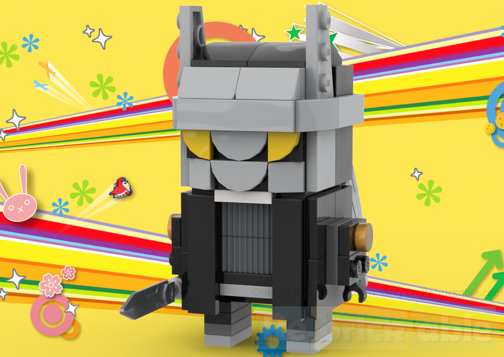 LEGO MOC Izanagi BrickHead - Persona 4 by GoldengamerLego | Rebrickable ...
