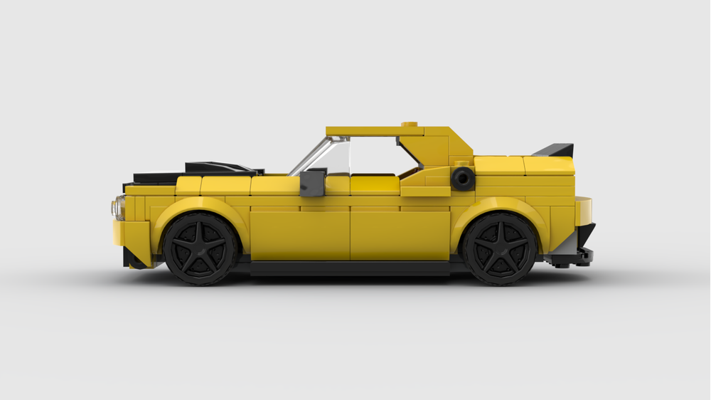 Lego Moc Dodge Challenger Hellcat By Jmcnutt1 Rebrickable Build