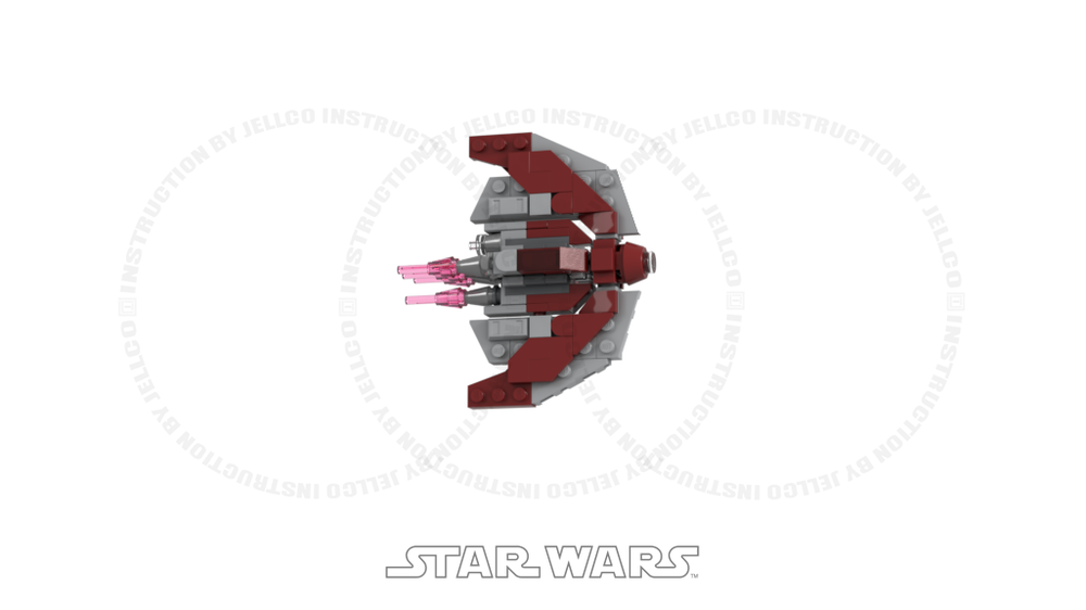 Lego Moc Micro Diorama T 6 Shuttle By Jellco Rebrickable Build