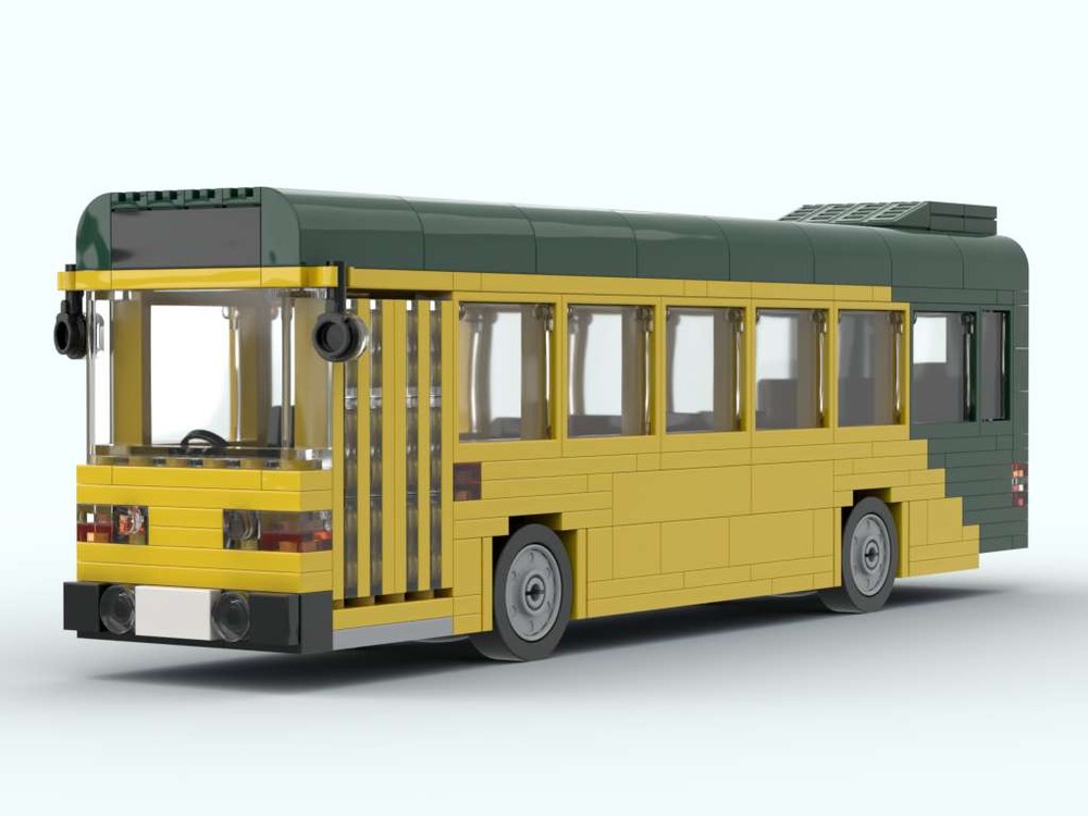 LEGO MOC Leyland National British Single Decker Bus - Eastern National ...