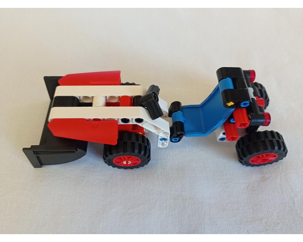 Lego Moc Snow Blower 42116 Alternative By Alexgam Rebrickable Build