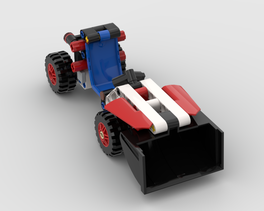 Lego Moc Snow Blower 42116 Alternative By Alexgam Rebrickable Build