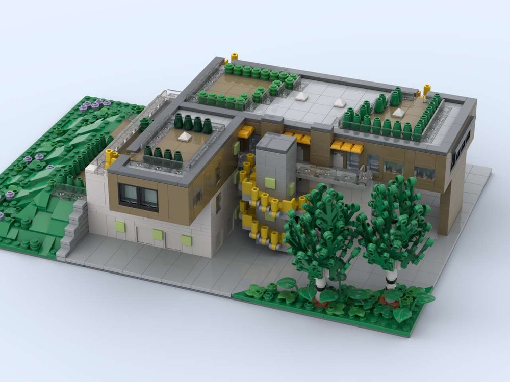 Lego Moc Wernersholm Apartments By Aegir Rebrickable Build With Lego