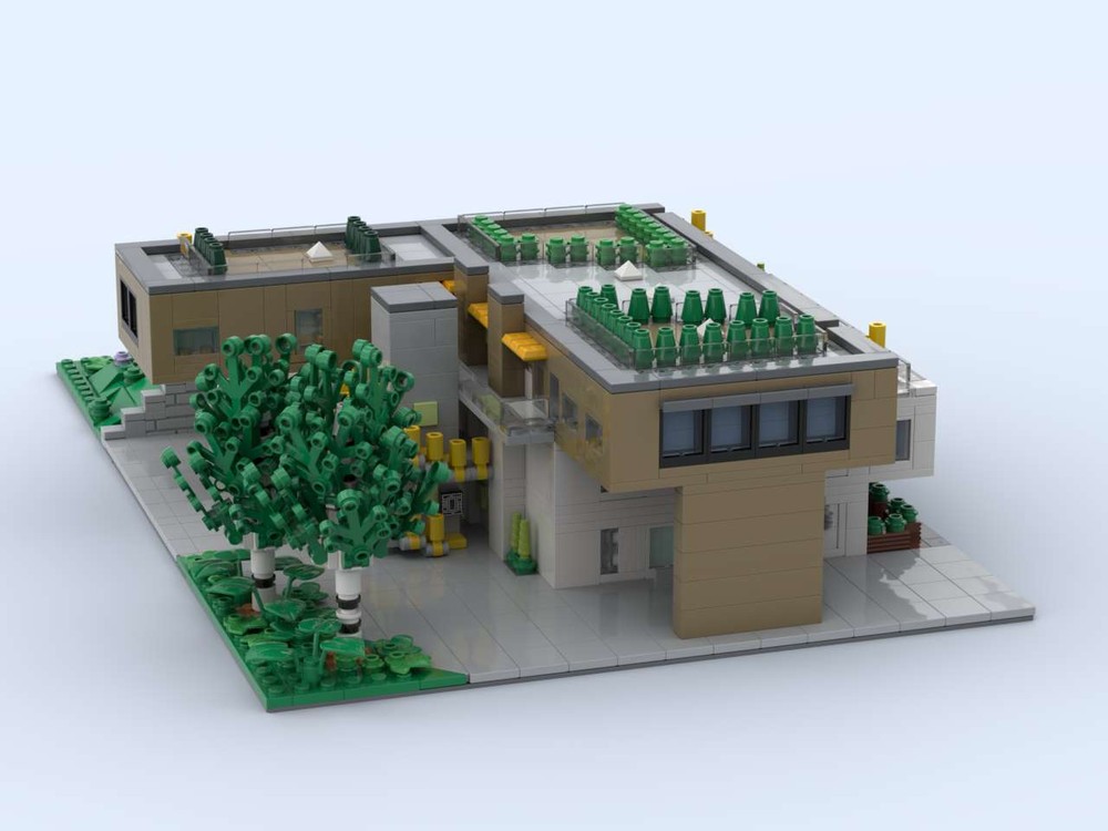 Lego Moc Wernersholm Apartments By Aegir Rebrickable Build With Lego