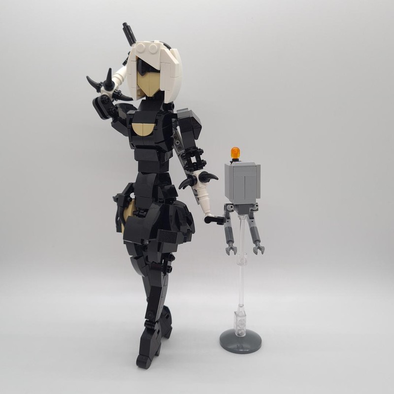 LEGO MOC Nier: 2b by Moc_Lobster | Rebrickable - Build with LEGO