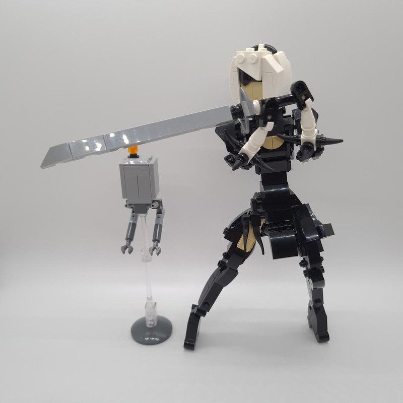 LEGO MOC Nier: 2b by Moc_Lobster | Rebrickable - Build with LEGO