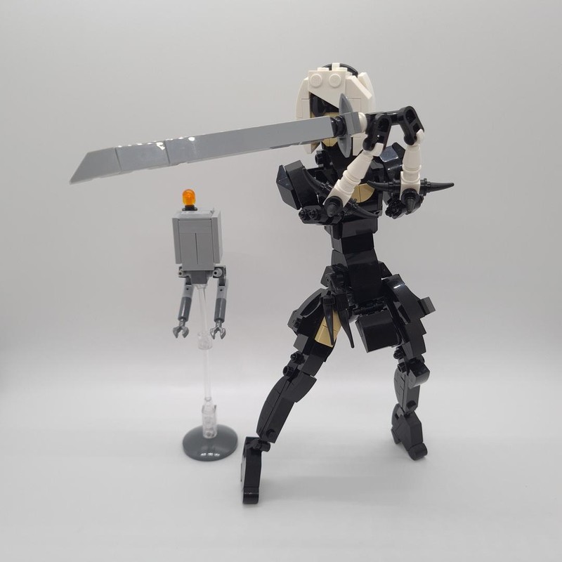 LEGO MOC Nier: 2b by Moc_Lobster | Rebrickable - Build with LEGO