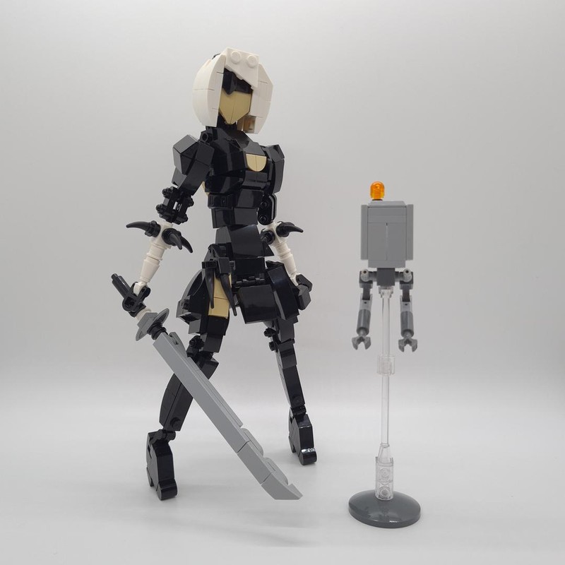 LEGO MOC Nier: 2b by Moc_Lobster | Rebrickable - Build with LEGO
