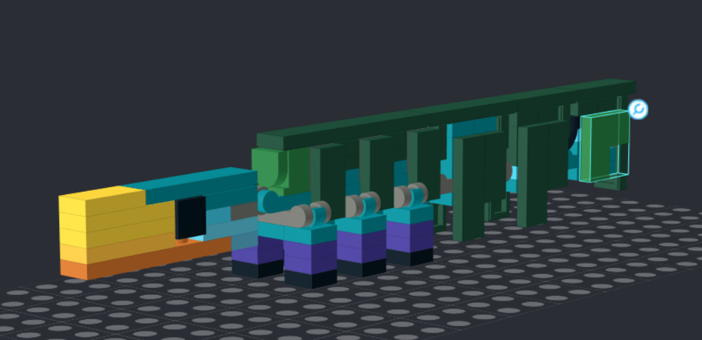 LEGO MOC Proboscis Sniffer by Breezyeevee72_ | Rebrickable - Build with ...