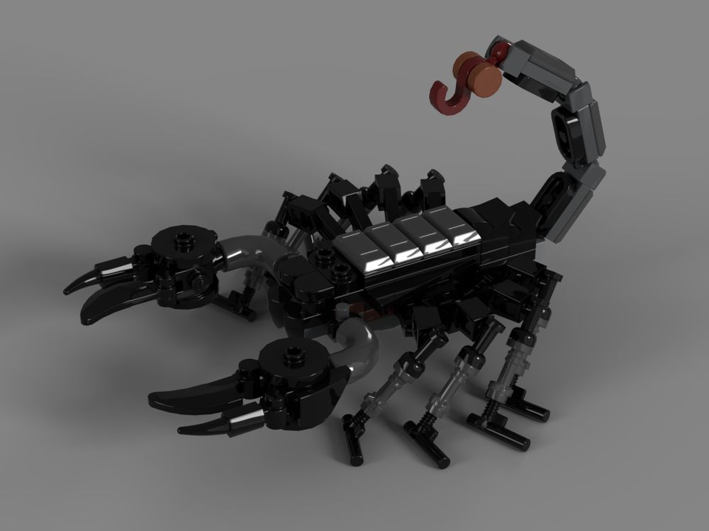 LEGO MOC Black Scorpion by carpetodor | Rebrickable - Build with LEGO