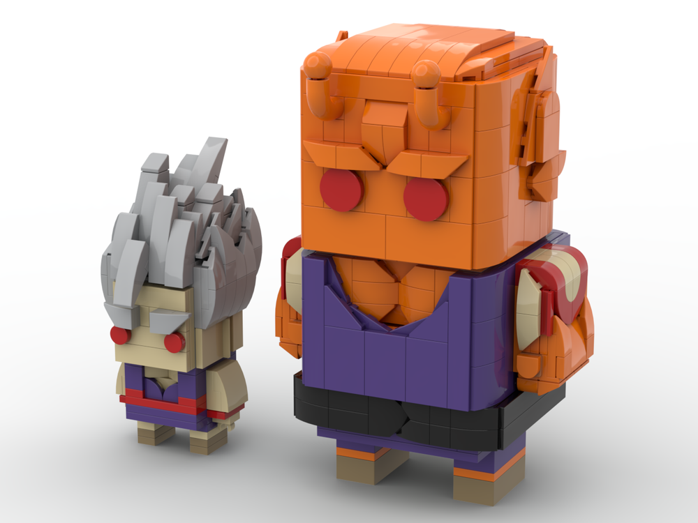LEGO MOC Orange Piccolo & Beast Gohan by Twilight Brix | Rebrickable ...