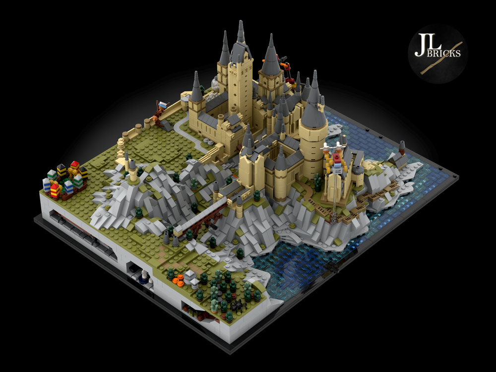 LEGO MOC Wizard Castle and Grounds Expansion by JL.Bricks | Rebrickable - Build with LEGO