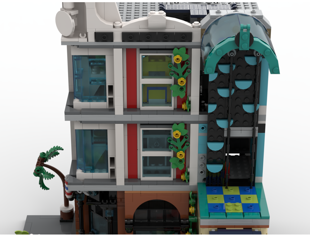 LEGO MOC-158174 Downtown Arcade by Brick Artisan | Rebrickable - Build ...