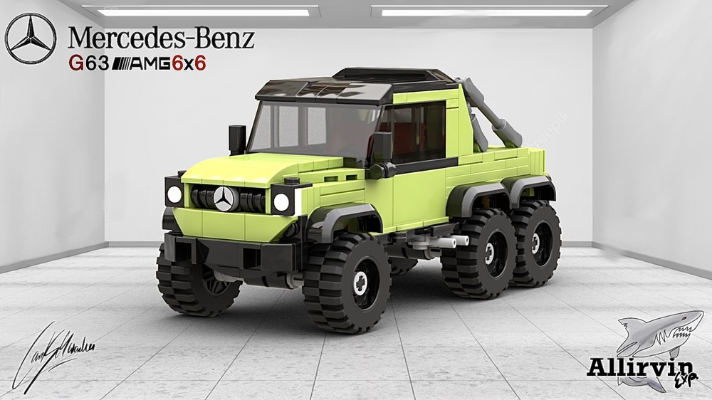 LEGO MOC G63 AMG 6x6 by AllirvinExperts | Rebrickable - Build with LEGO