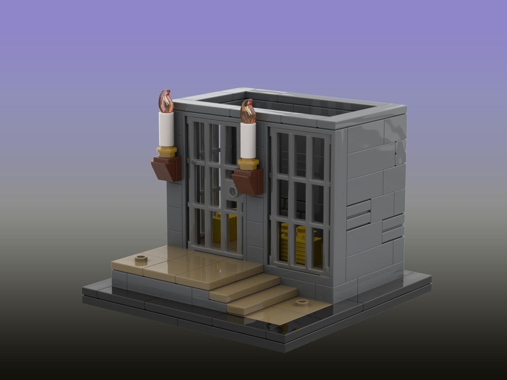 LEGO MOC Fort Charles Prison diorama by LucSoleBricks | Rebrickable ...