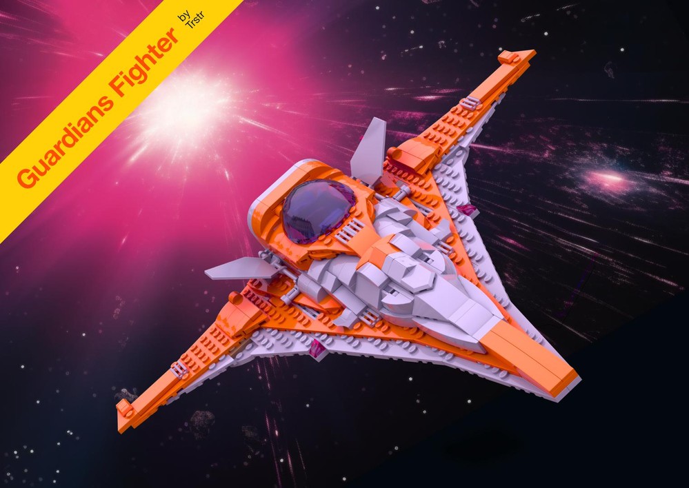 LEGO MOC Guardians Fighter by Trstr | Rebrickable - Build with LEGO