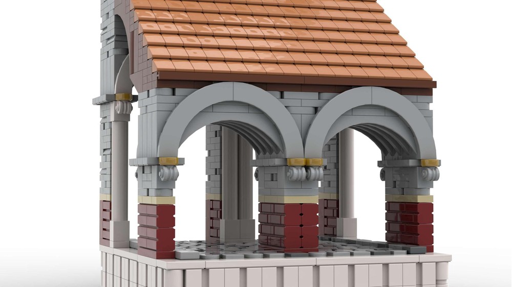 LEGO MOC-158185 Roman Ancient Arcade by Sir Perceval | Rebrickable ...