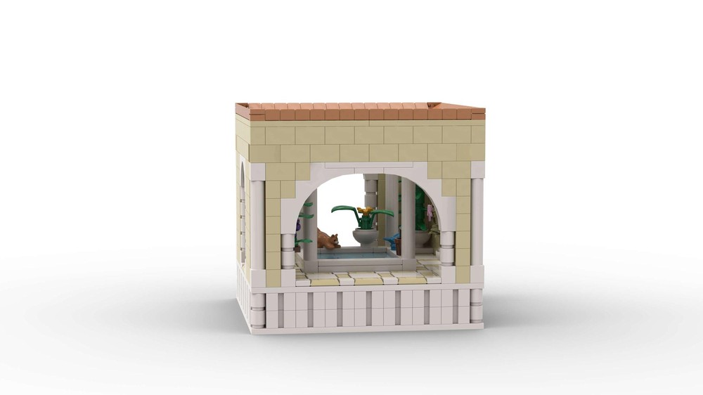 LEGO MOC Roman Ancient Atrium by Sir Perceval | Rebrickable - Build ...