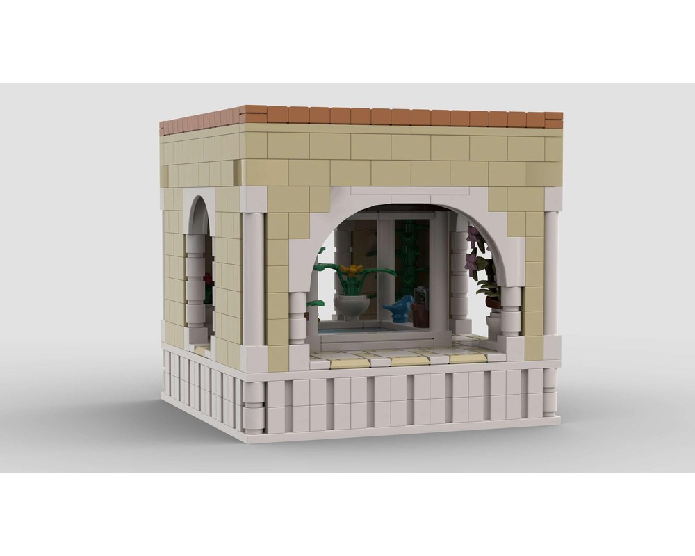 LEGO MOC Roman Ancient Atrium by Sir Perceval | Rebrickable - Build ...