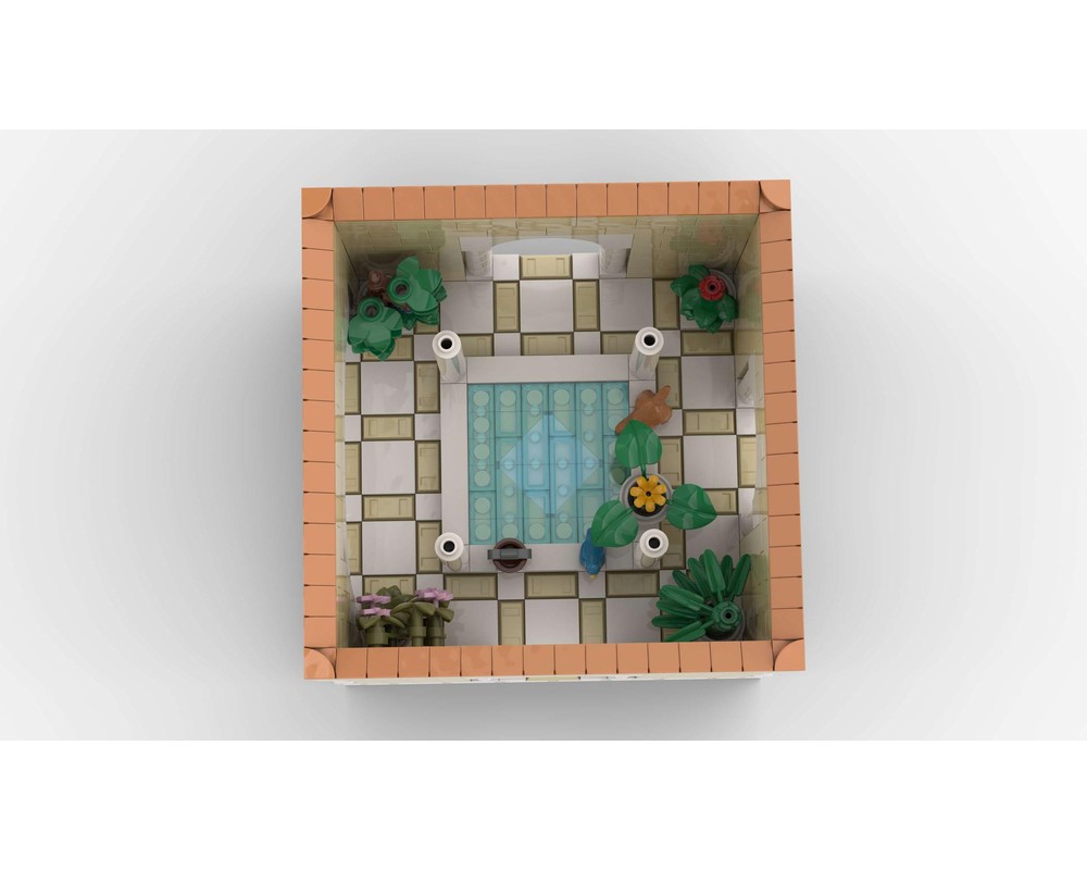 LEGO MOC Roman Ancient Atrium by Sir Perceval | Rebrickable - Build ...