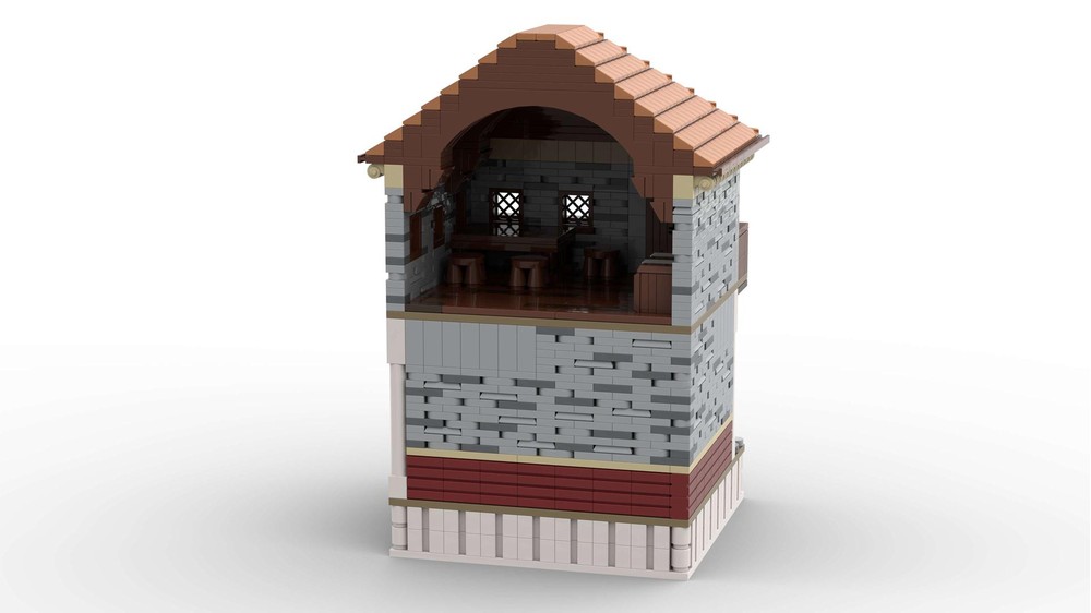 LEGO MOC Roman Ancient Insula by Sir Perceval | Rebrickable - Build ...