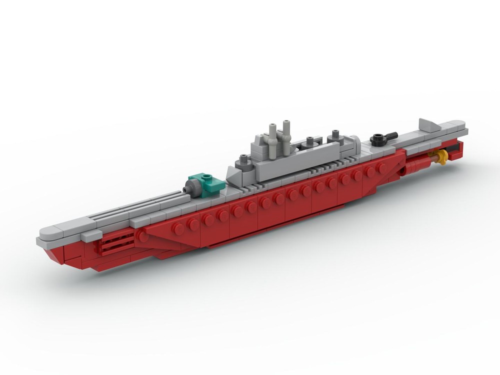 LEGO MOC IJN I-400 Class Aircraft Carrier Submarine by The Bobby Brix ...