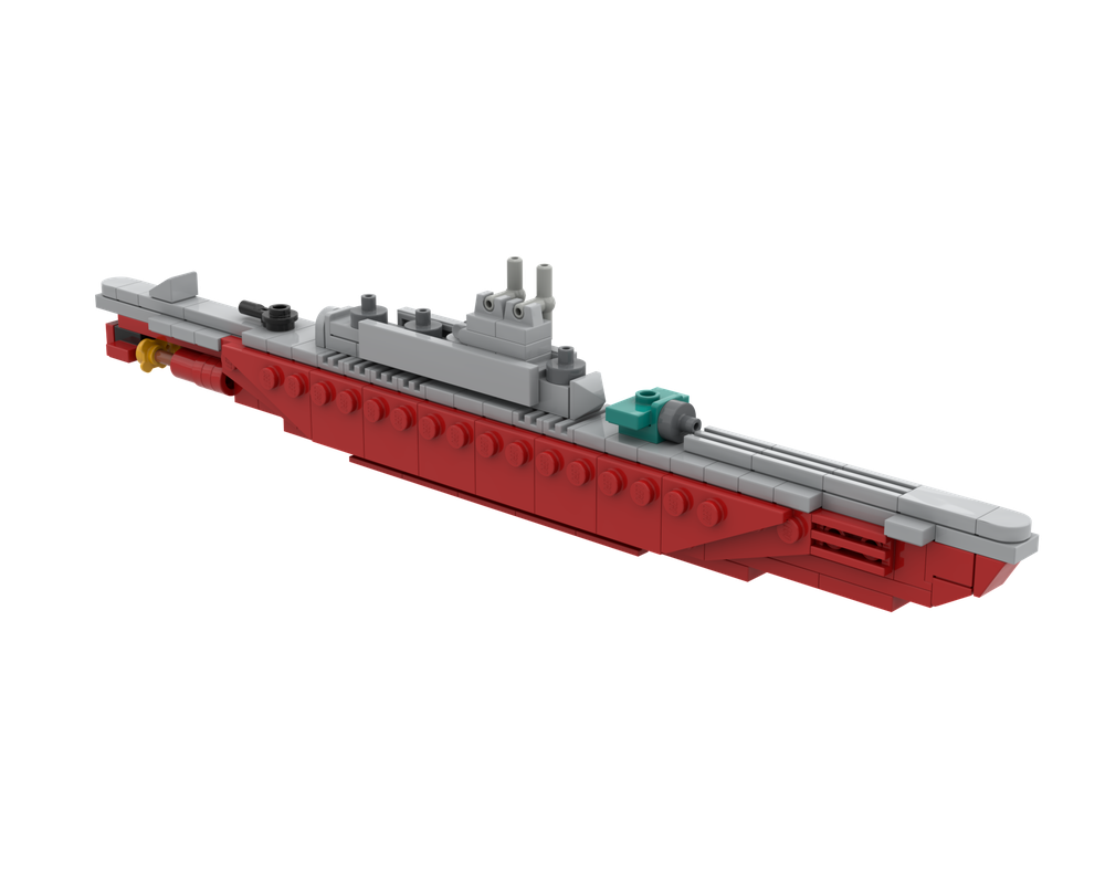 LEGO MOC IJN I-400 Class Aircraft Carrier Submarine by The Bobby Brix ...
