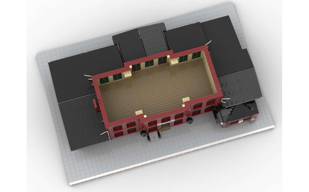 LEGO MOC Branch Line Train Station by langemat | Rebrickable - Build ...