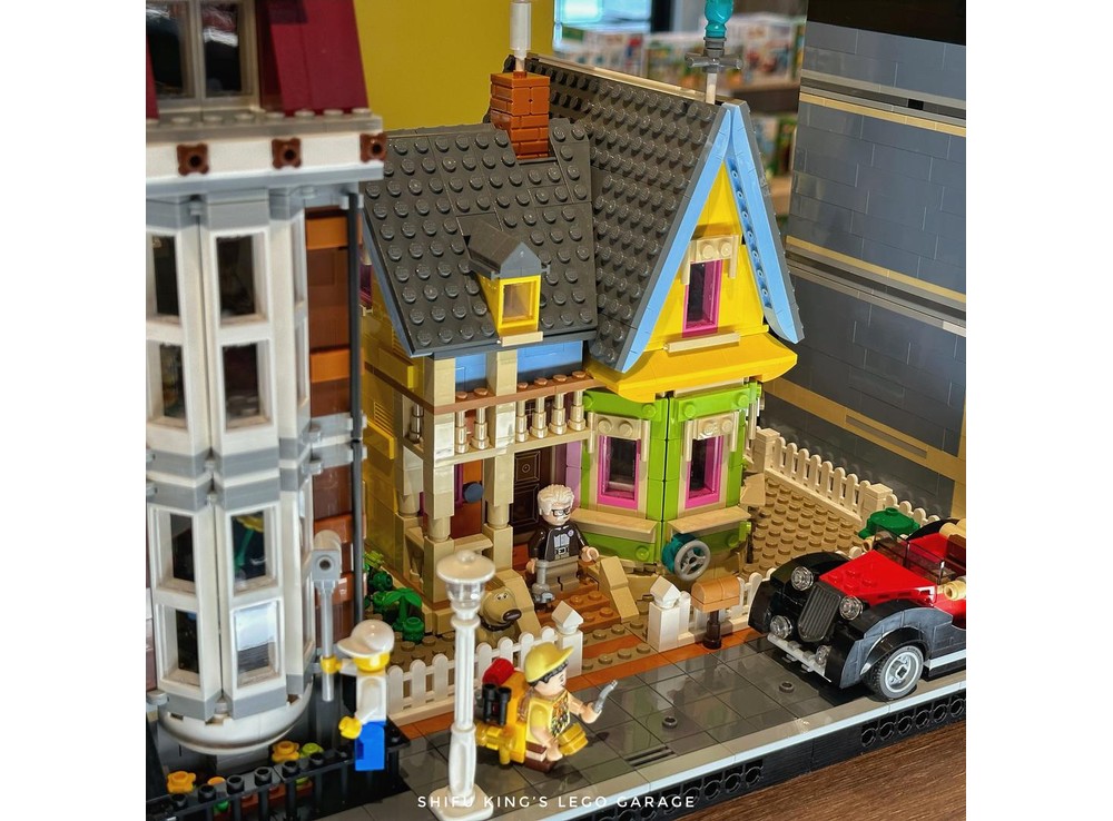 LEGO MOC 'Up' House- fit in LEGO Street City by alwaysking ...