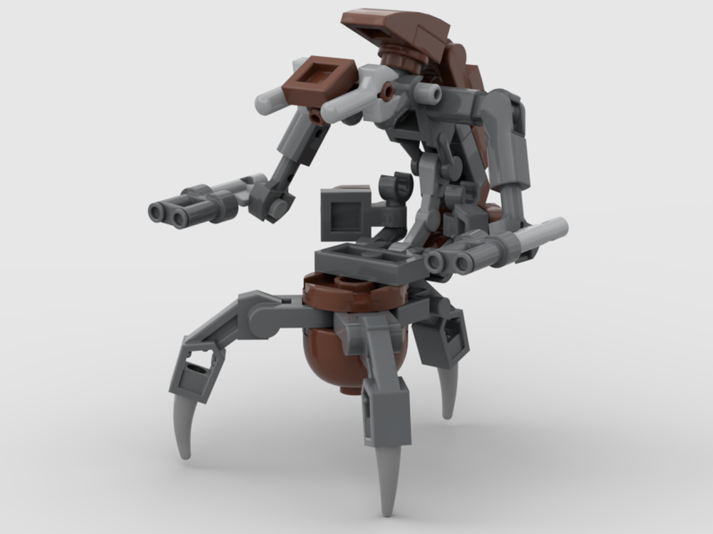 LEGO MOC Minifig Scale - Droideka (destroyer droid) by Arquitens ...