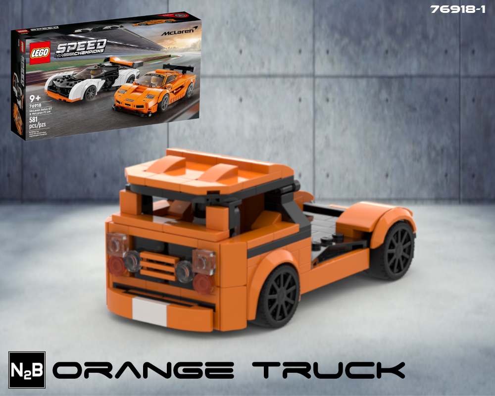 LEGO MOC Orange Truck LEGO 76918 alternate build 1 by n2brick ...