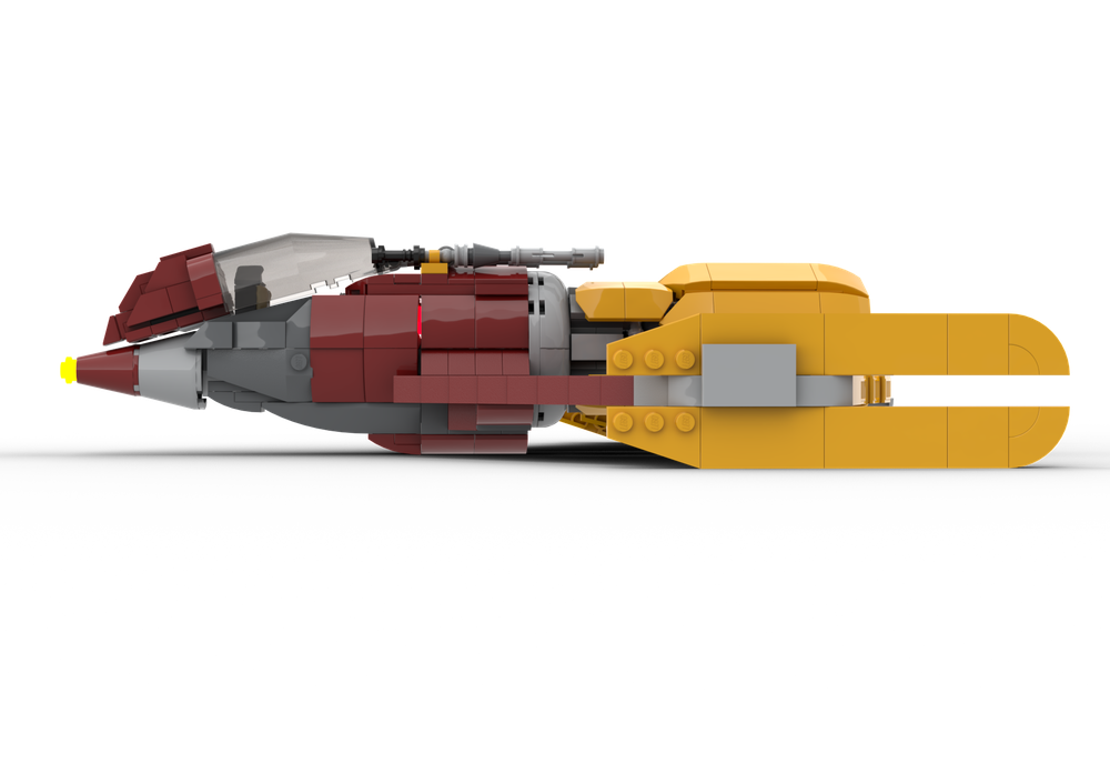 Lego Moc Sw Ahsoka Shin Hatis Starfighter Moc Minifig Scale By