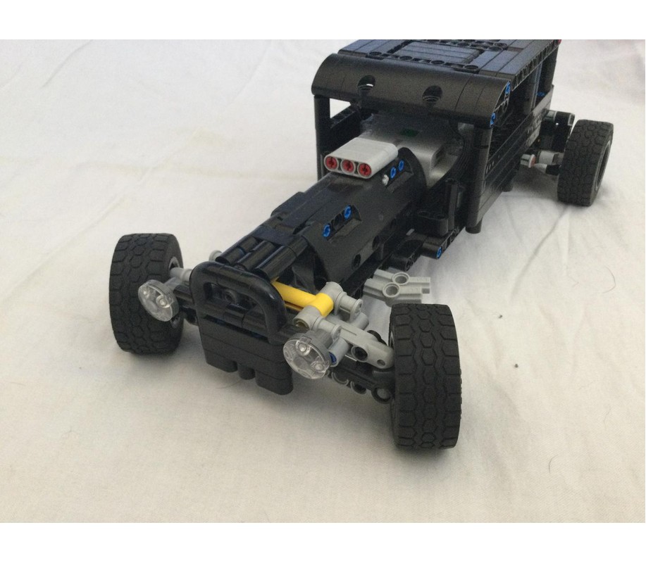 LEGO MOC RC Technic Hot Rod by The1stGear2917 | Rebrickable - Build ...