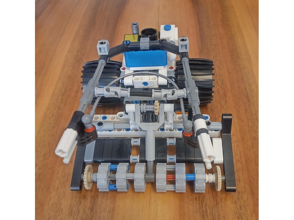 LEGO MOC-158228 42158 Single-Axle Tractor 11x7 by Larsagri ...
