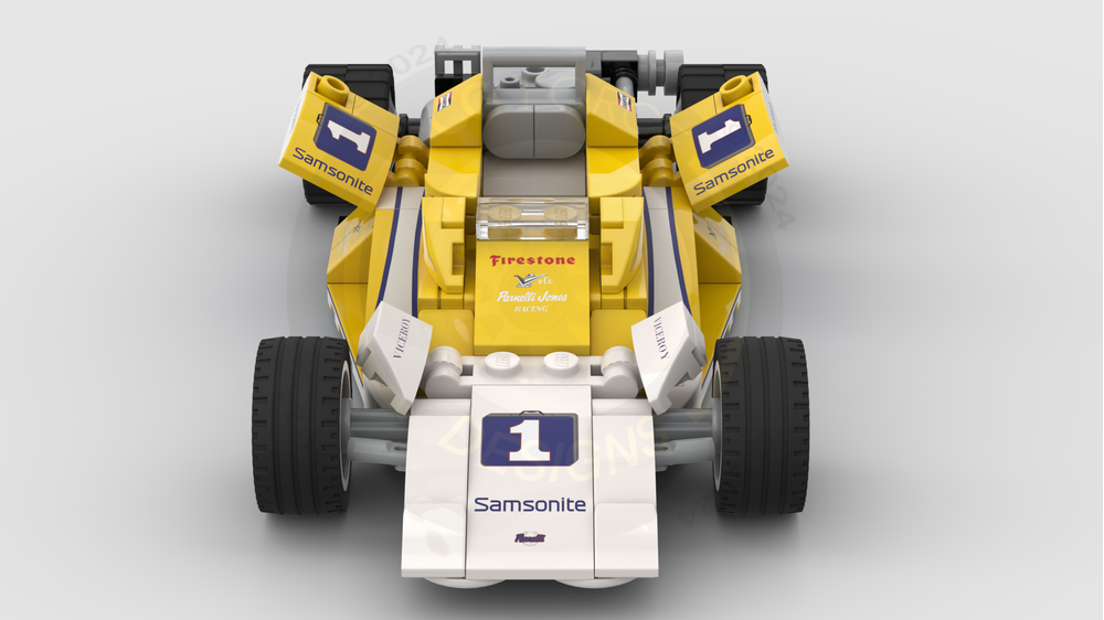 Lego Moc Indycar 1972 Vpj Leonard By Cgforcedesigns Rebrickable