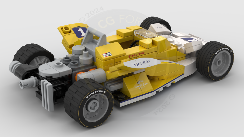 Lego Moc Indycar 1972 Vpj Leonard By Cgforcedesigns Rebrickable