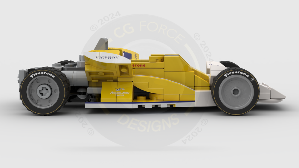 Lego Moc Indycar 1972 Vpj Leonard By Cgforcedesigns Rebrickable