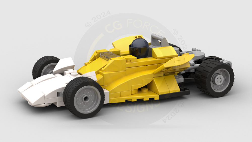 Lego Moc Indycar 1972 Vpj Leonard By Cgforcedesigns Rebrickable