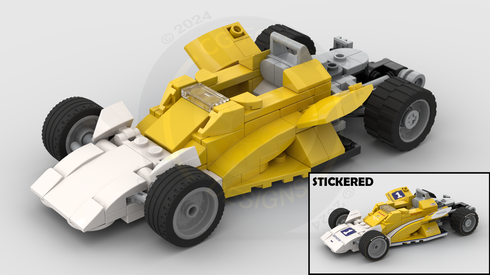 LEGO MOC Indycar 1972 VPJ Leonard by CGForceDesigns | Rebrickable ...