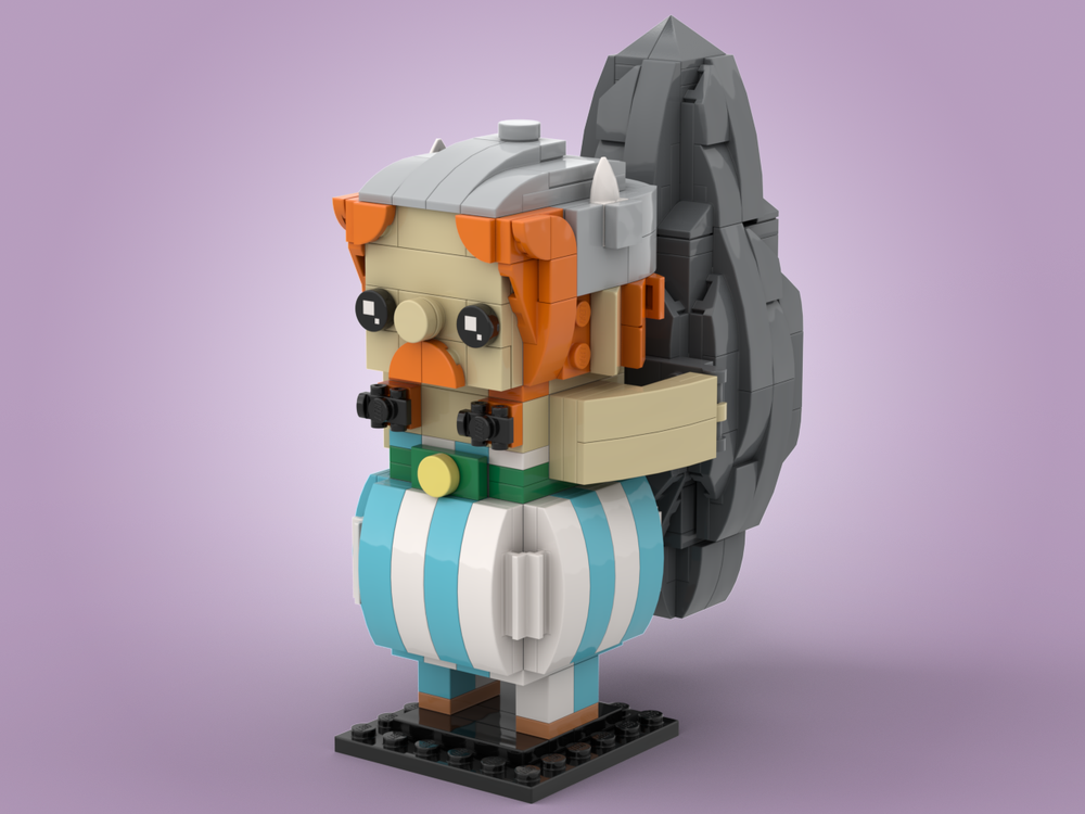 Lego Moc Obelix By Abracadabrick Rebrickable Build With Lego
