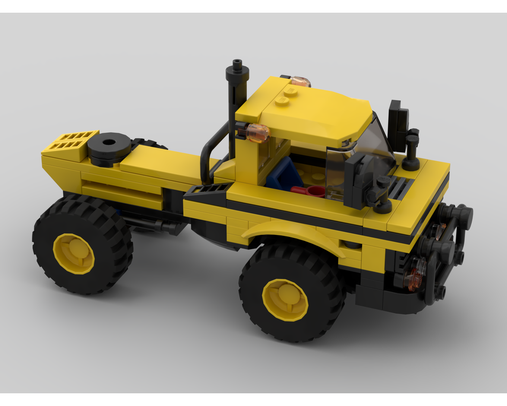 Lego Moc Construction Hauler And Bulldozer By Haulingbricks Rebrickable