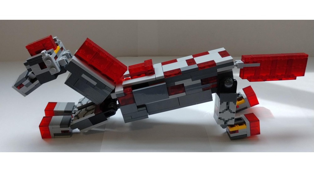 LEGO MOC 21162-1 Minecraft Dungeon Horse Redstone Golem by Space_Steave ...