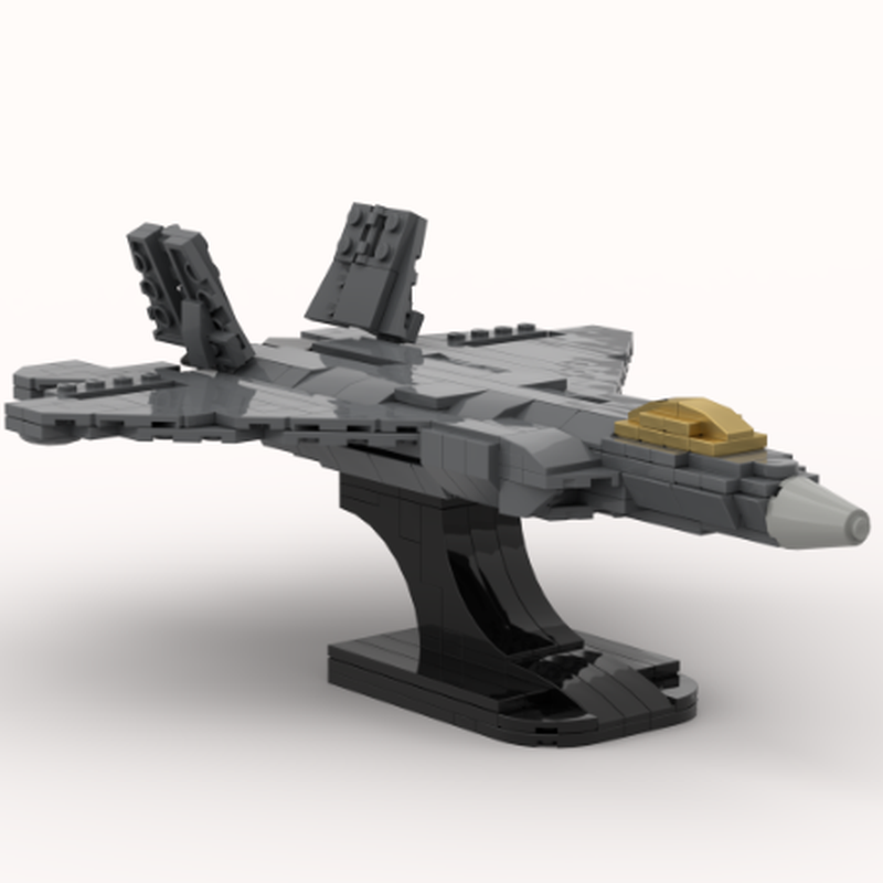 LEGO MOC F-22 Raptor Modifications (AdventureHill1) by JekPorkins6 ...