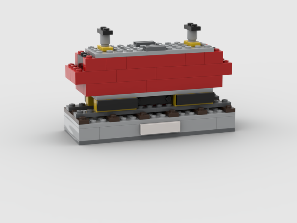 LEGO MOC Train Stand by xls | Rebrickable - Build with LEGO