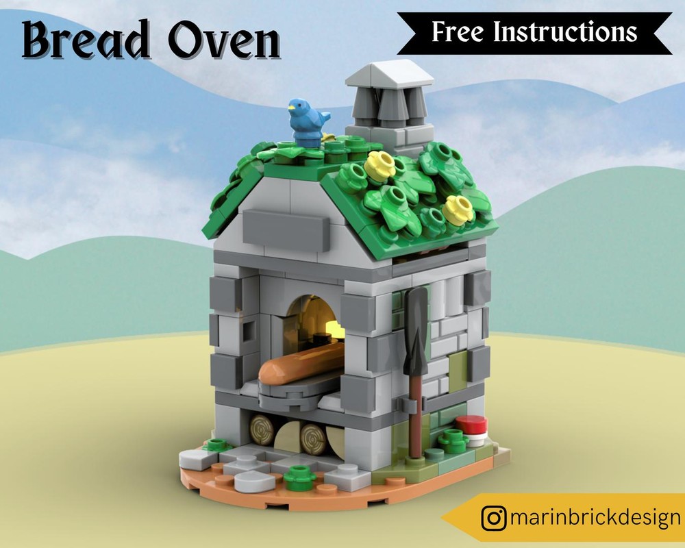 LEGO MOC Bread Oven - Medieval Castle Lego Moc by marinbrickdesign ...