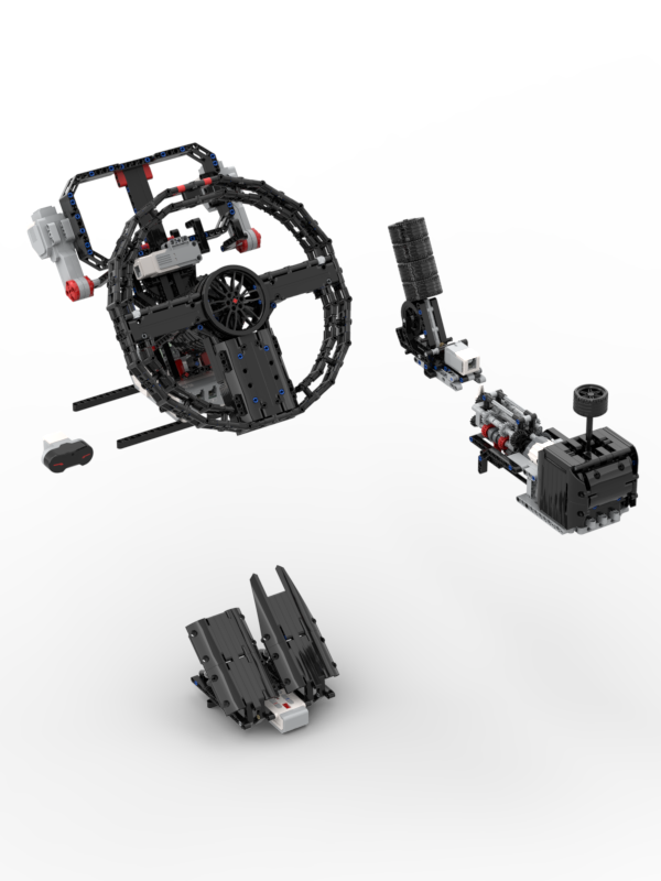 LEGO MOC car simulator for phone by lego_xtremcar | Rebrickable - Build ...