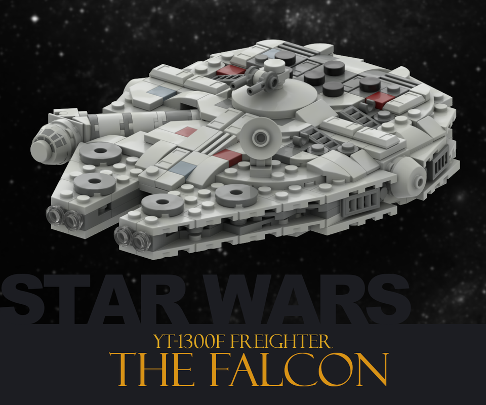 LEGO MOC YT 1300 Freighter Millenium Falcon by The(Brick)Architect ...