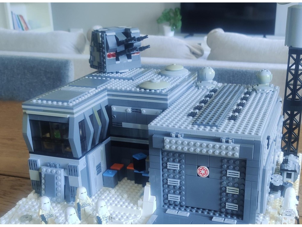 Lego Moc Turbolaser Battery By Nimbuzbricks Rebrickable Build With Lego