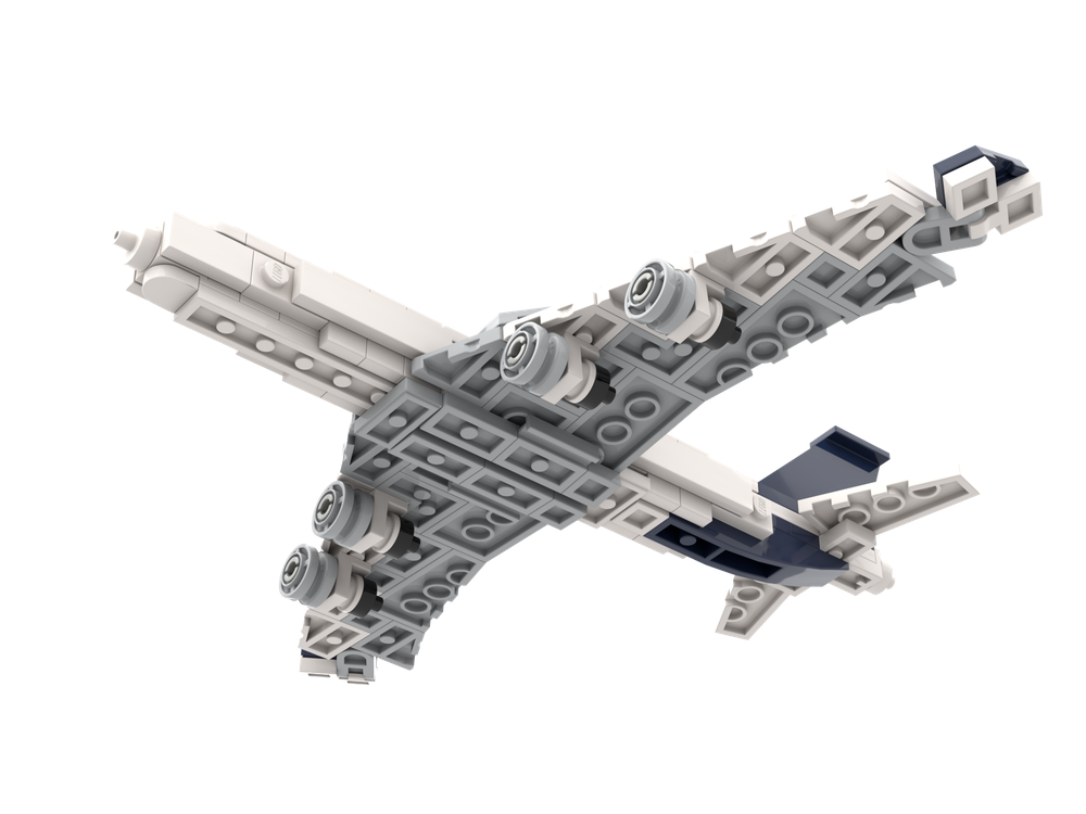 LEGO MOC Airbus A380 by The Bobby Brix Channel | Rebrickable - Build ...